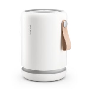 Molekule Air Mini+, Air Purifier for Small Home Rooms & Other Pollutants for Clean Air - White, Compatible with Alexa & Air Pre-Filter (2pk)