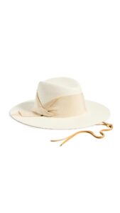 freya women's field gardenia hat, bone, off white, l