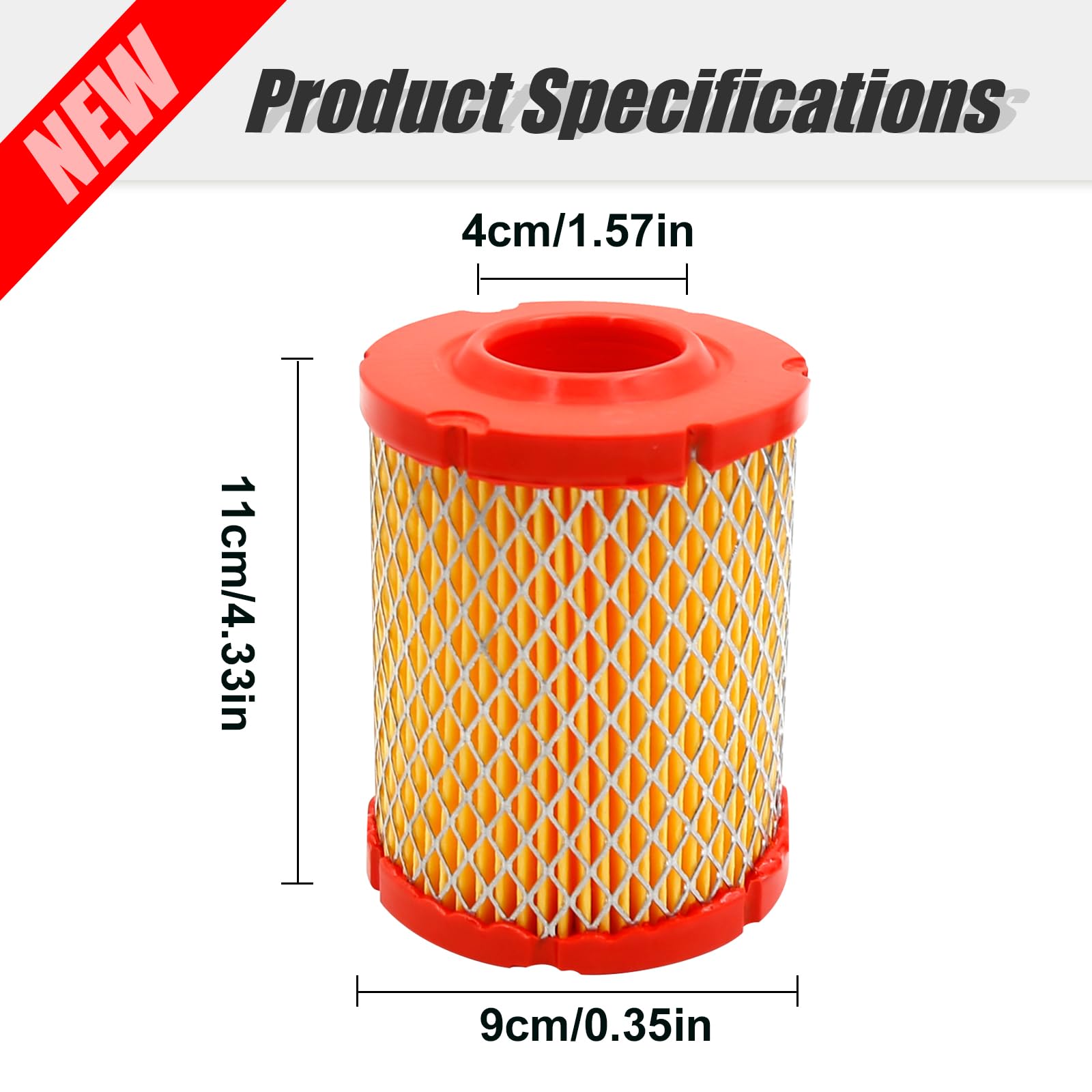 SYOWADA 937-05066 Air Filter Replacement For Columbia CLT42G CLT42H CLT46CVT, 737-05066 Air Filter Replacement For MTD 4X90HU 4X90HUA 8X90KU 8X90KUB 8X90ZU, With 951-12690 Oil Filter