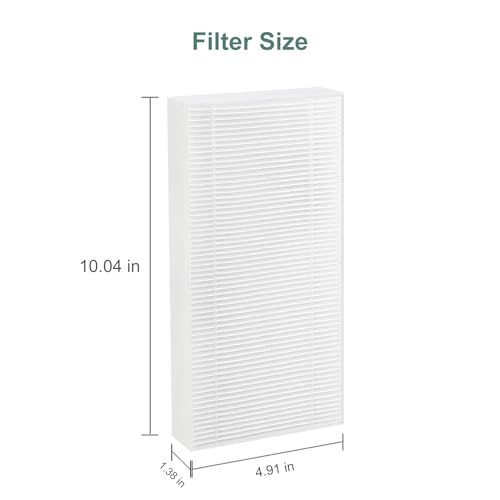 Bedavol 4 Pack Febreze Air Purifier Filter Replacement for FRF102B - Compatible with Honeywell U Filter HRF201B - Fits Honeywell Tabletop & Tower HHT270, HHT290 Series