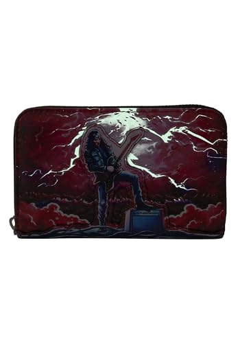 Loungefly Netflix Stranger Things Eddie Zip Around Wallet | TV Show Wallets Standard