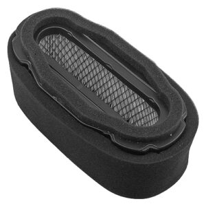 caltric air filter compatible with john deere gt245 gx255 gx335 m150403 black foam element