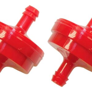 2 Pack 298090S 394358 Lawn Mower 1/4" Inline Gas Fuel Filter Replace for Briggs Stratton 5018 298090 298090S Toro 42-5240 56-6360 John Deere AM107314 LG298090 LG298090S PT4265