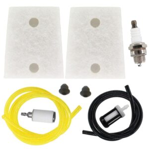 aisen tune up kit for 4123 124 0800 stihl fs48 fs52 fs56 fs62 fs66 trimmer air filter