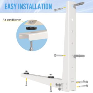 Mini Split Bracket for 7000-24000BTU Ductless Wall Mounting Air Conditioner Outdoor Heat Pump System Stand Support 330Lbs