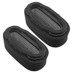 caltric air filter compatible with john deere gt245 gx255 gx335 m150403 black foam element