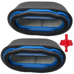 2 pack air filter pre filter 11013-7024 11013-7005 11013-7010 11013-7027 for kawasaki fh601v fh641v fh680v fh721v /19-25hp vertical shaft engine