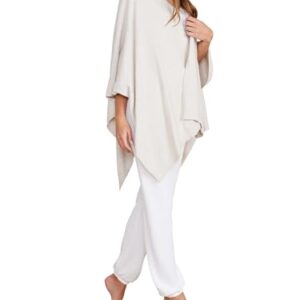 Barefoot Dreams® CozyChic Lite® Heathered Weekend Wrap, Pearl, One Size