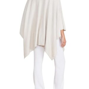 Barefoot Dreams® CozyChic Lite® Heathered Weekend Wrap, Pearl, One Size