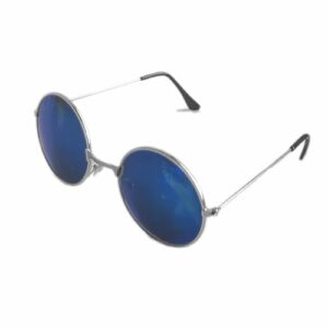 p1psz gojo-satoru glasses cosplay anime gojo cosplay satoru eyeglasses blue sunglasses costume 2023 new (silver frame)