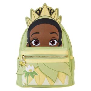 loungefly disney princess tiana mini-backpack - amazon exclusive