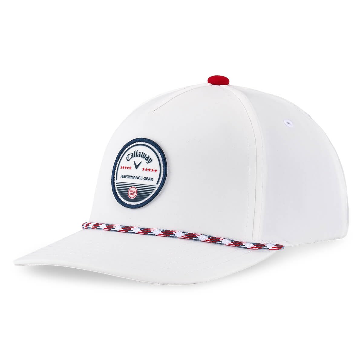 OGIO Standard Retro Headwear, White/Red/Navy, OS