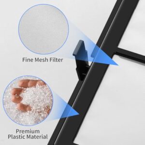 VALZONE Washable Pre-Filter Set for Winix Air-Purifier PlasmaWave C535 5300-2 6300-2, 2 Washable Fine Mesh Pre-Filters and 2 Activated Carbon Filters