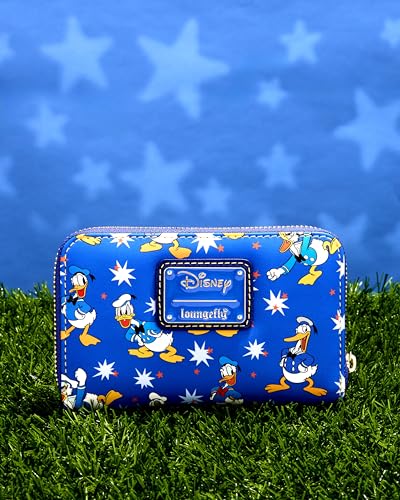 Loungefly Disney Donald Duck 90th Anniversary Wallet, Amazon Exclusive