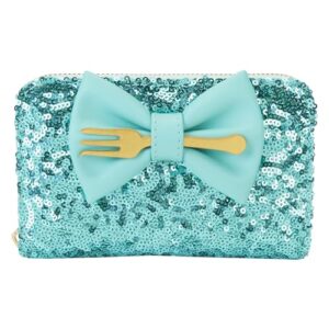 loungefly disney the little mermaid sequins collection wallet, amazon exclusive