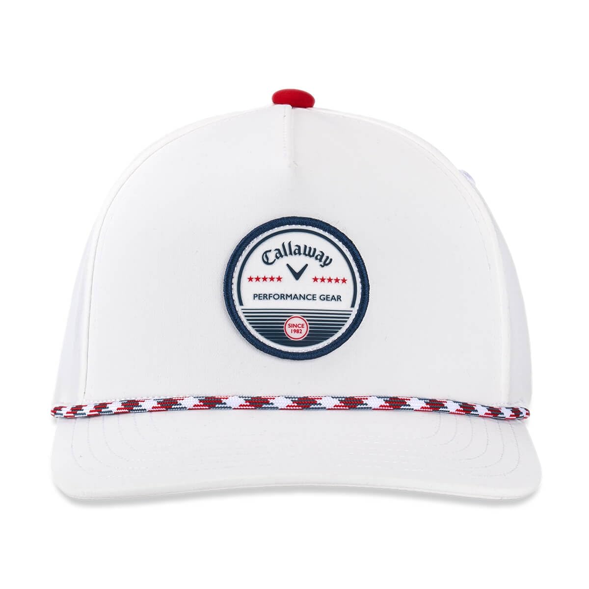 OGIO Standard Retro Headwear, White/Red/Navy, OS