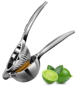 rekix lemon squeezer, heavy duty lemon juicer, lime squeezer, manual citrus press, orange juicer handheld, hand press fruit juicer, exprimidor de limones