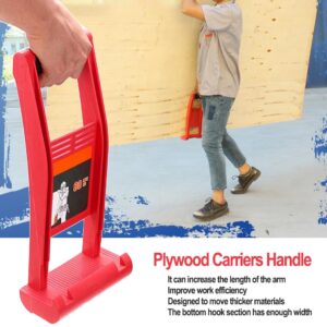 LABOFiC Drywall Carrier Handle 2 Pack, ABS Plastic Plywood Carrier Tool, Plywood Lifting Tool, Drywall Carrying Tool, Lift and Carry Panel Mover, Great for Plywood, Glass Board, Plasterboard