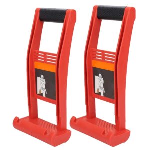 LABOFiC Drywall Carrier Handle 2 Pack, ABS Plastic Plywood Carrier Tool, Plywood Lifting Tool, Drywall Carrying Tool, Lift and Carry Panel Mover, Great for Plywood, Glass Board, Plasterboard