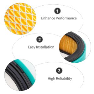 SYOWADA 47 083 03-s1 Air Filter Replacement for Kohler Cv17-cv23 Cv724-cv740 Ch18-25 Ch730-740, K241 Air Filter Replacement for Kohler 47-083-03-s 4708303-s 47 083 03-s1 Am125424 Gy20577 082000204