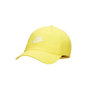 nike sportswear h86 futura cap (one size, opti yellow/white)