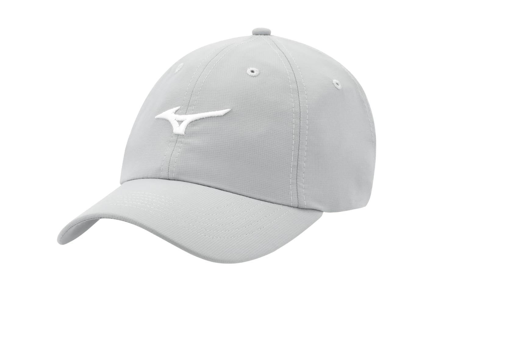 Mizuno Standard Tour Adjustable Unisex Hat, Fog/White