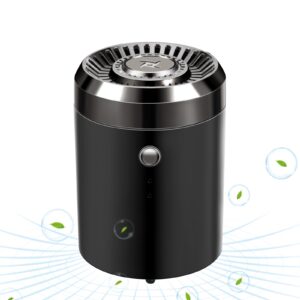 small air purifier, aigreat air purifier for car with true hepa filter cleans air, eliminates smoke odor, desktop air purifier for traveling, home, office use