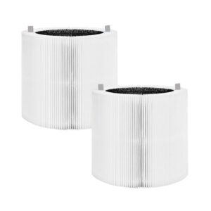 311i max replacement filter compatible with blueair blue pure 311i max air purifier f3max, h13 true hepa 2-in-1, 2pack, by hodseukin.