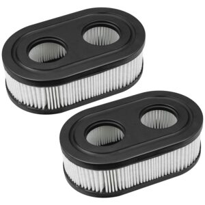 lefitpa 2 pack replacement 593260 air filter for briggs & stratton 550e 550ex 625ex 725exi series lawn mower engine models