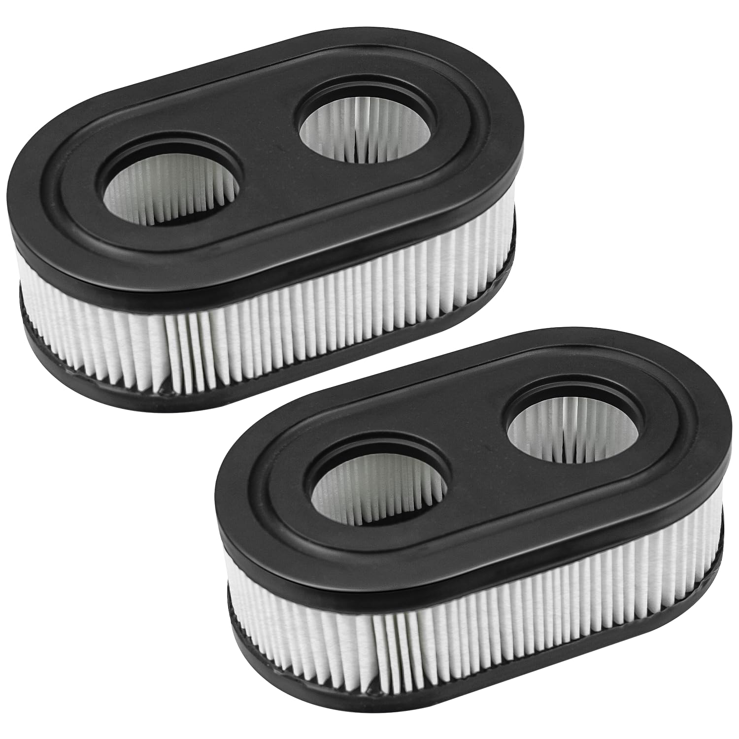 LEFITPA 2 Pack Replacement 593260 Air Filter for Briggs & Stratton 550E 550EX 625EX 725EXI Series Lawn Mower Engine Models