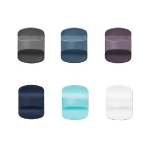 soeor magslider 6 pack replacement for yeti magnetic lids (nordic blue, nordic purple, charcoal, navy, white, seafoam)