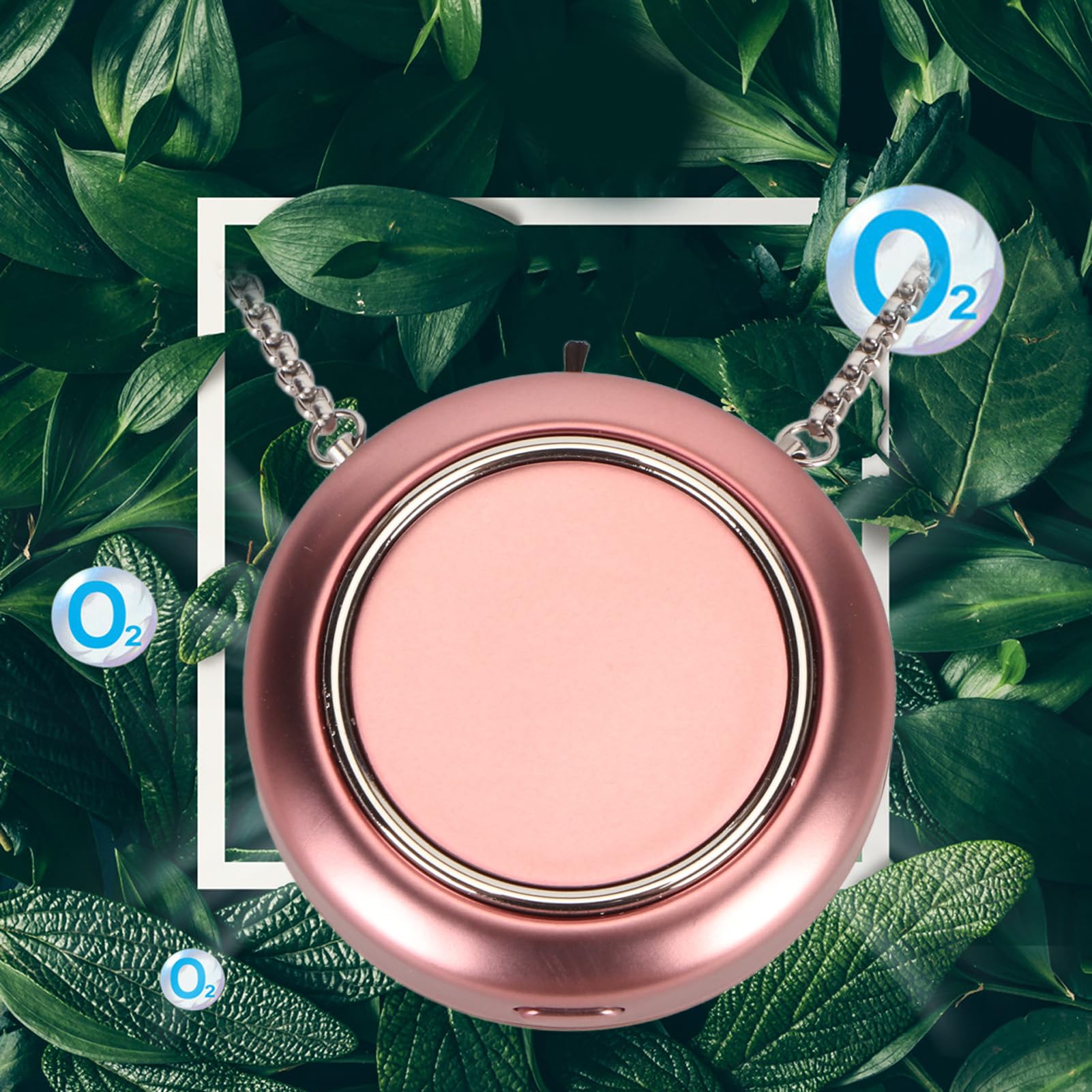 Purifier Necklace, Wearable Air Purifier Necklace Portable Air Purifier Necklace Personal Small Air Purifiers Rechargeable Quiet Mini Negative Ion Purifier for Car Office Travel