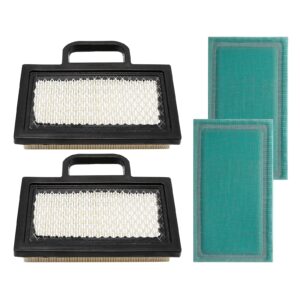 syowada 405700-407700 air filter replacement for bs 4209 4223 499486 499486s 5063b 5063d 5063h 5063k 5069, 33926 replacement for john deere d140 and d140 z425 series engines.