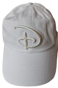 disney d100 collection baseball cap, white