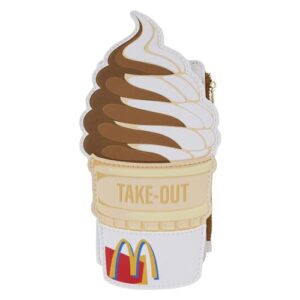 loungefly mcdonalds soft serve ice cream cone cardholder