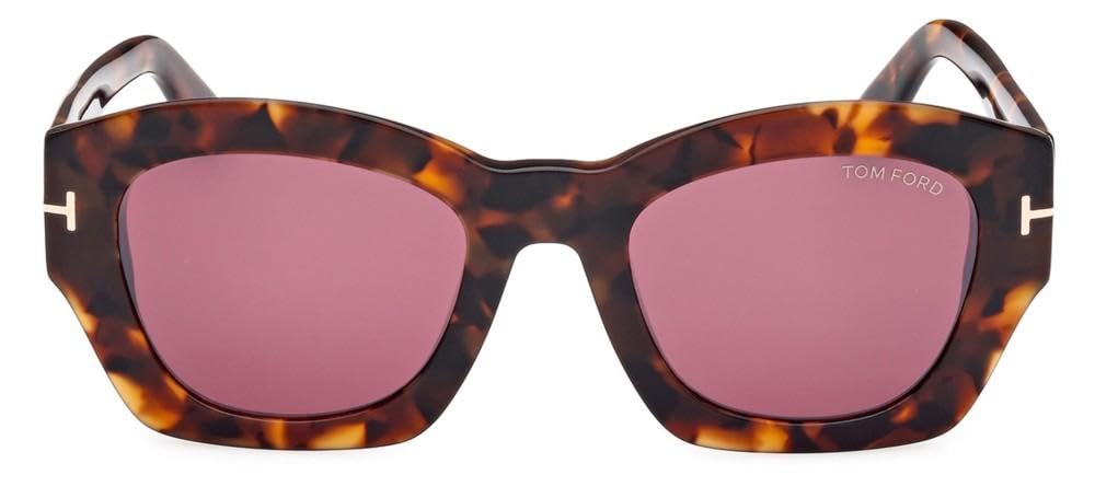 Tom Ford GUILLIANA FT 1083 Dark Havana/ Bordeaux Shaded 52/22/140 women Sunglasses