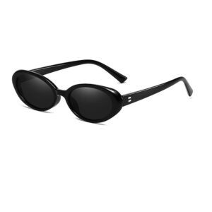 ridering retro oval sunglasses for women and men,vintage cat eye sunglasses uv protection for outdoor wear