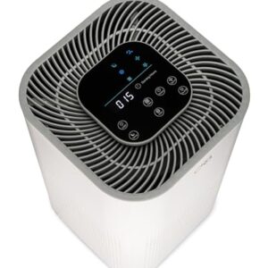 ORB Air Purifier,captures dust, pet dander, smoke, and household odors. Ideal for office, bed room, living room, auto mode, air quality sensor and indicator.