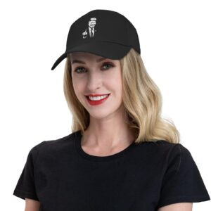 Baseball Cap Donald Trump Middle Finger Sports Outdoor Fashion Hat Breathable for Men Women Black