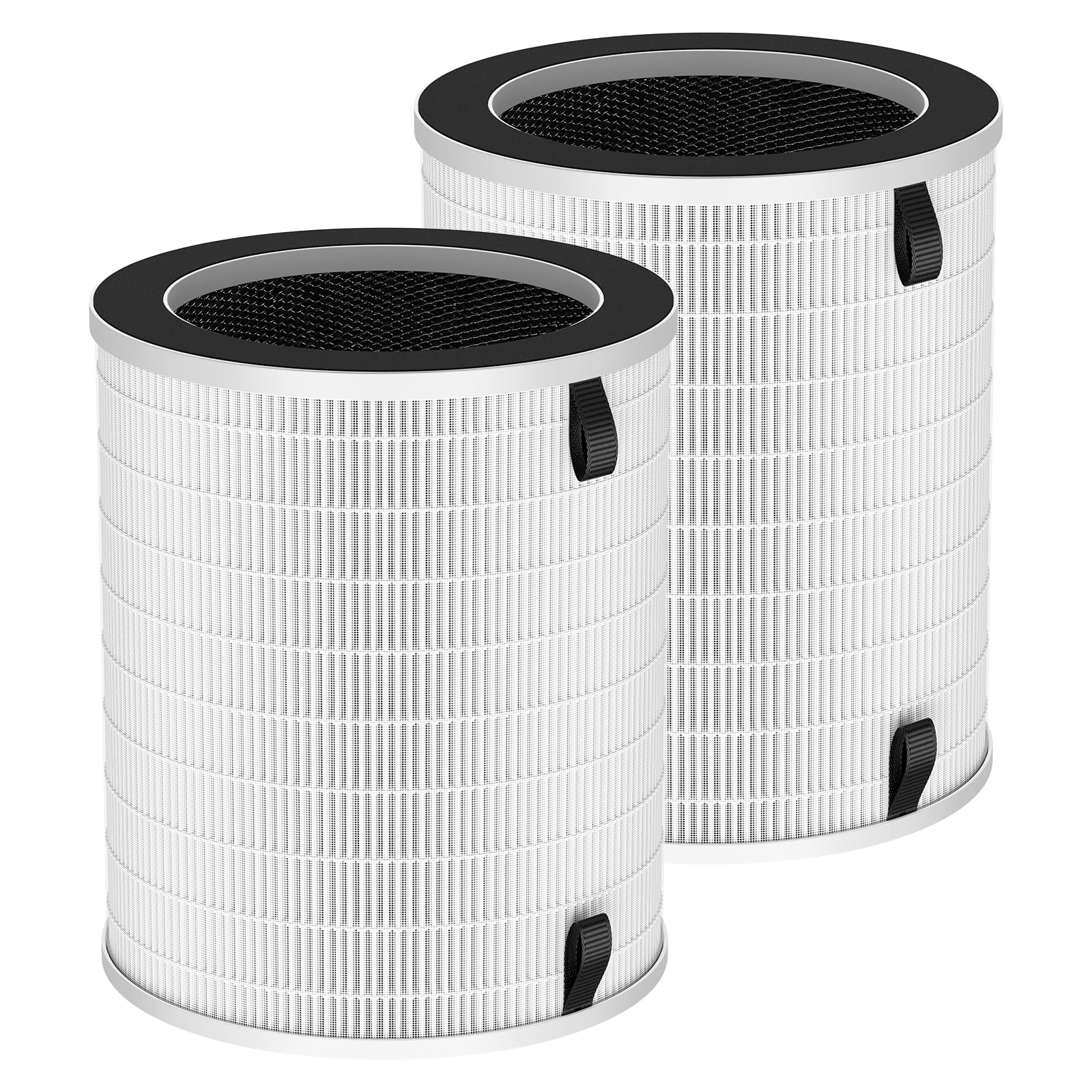 2 Pack Max/Mage/Mage Pro HEPA Replacement Filter for Afloia MAX/MAGE/MAGE PRO Air Purifier and Sans/Air-Honati/Compass Home Smart/Taylor Swoden/Cuckoo CAC-J1510FW/Rosewill RHAP-20001, RHAP-20002