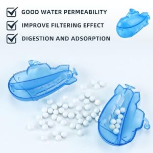 AMI PARTS Humidifier Cleaner Float Submarine for Warm&Cool Most Humidifiers and Fish Tank, Purifie Water, Soften Hard Water, Prevents Hard Water Build-Up, Universal Humidifier Tank Cleaner (6 Pack)