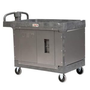 jet puc-4325 resin utility cart with jt1-125 load-n-lock security system