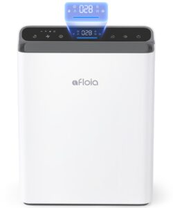 afloia air purifiers for home large room bedroom up to 1280ft² with laser air quality sensor&auto mode, 3-stage air purifier filter for pets dander pollen allergies dust mold odor smoke, europa