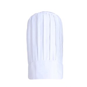 white chef hat for men women adults,elastic band adjustable cotton chefs hat hibachi chef works hats chef cap cook hat(white)