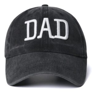 Mom and Dad Hats Set of 2 Pcs Embroidered Adjustable Baseball Caps Gift for Parents Couples Classic Mom Dad Gifts Hat