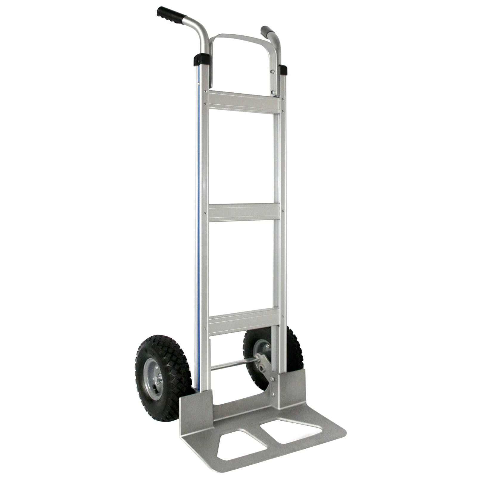 JXUFDHO Hand Truck Heavy Duty, Hand Truck Dolly 400lbs Capacity, Dolly Cart with Pneumatic Tire for Moving Home, Workshop, Office