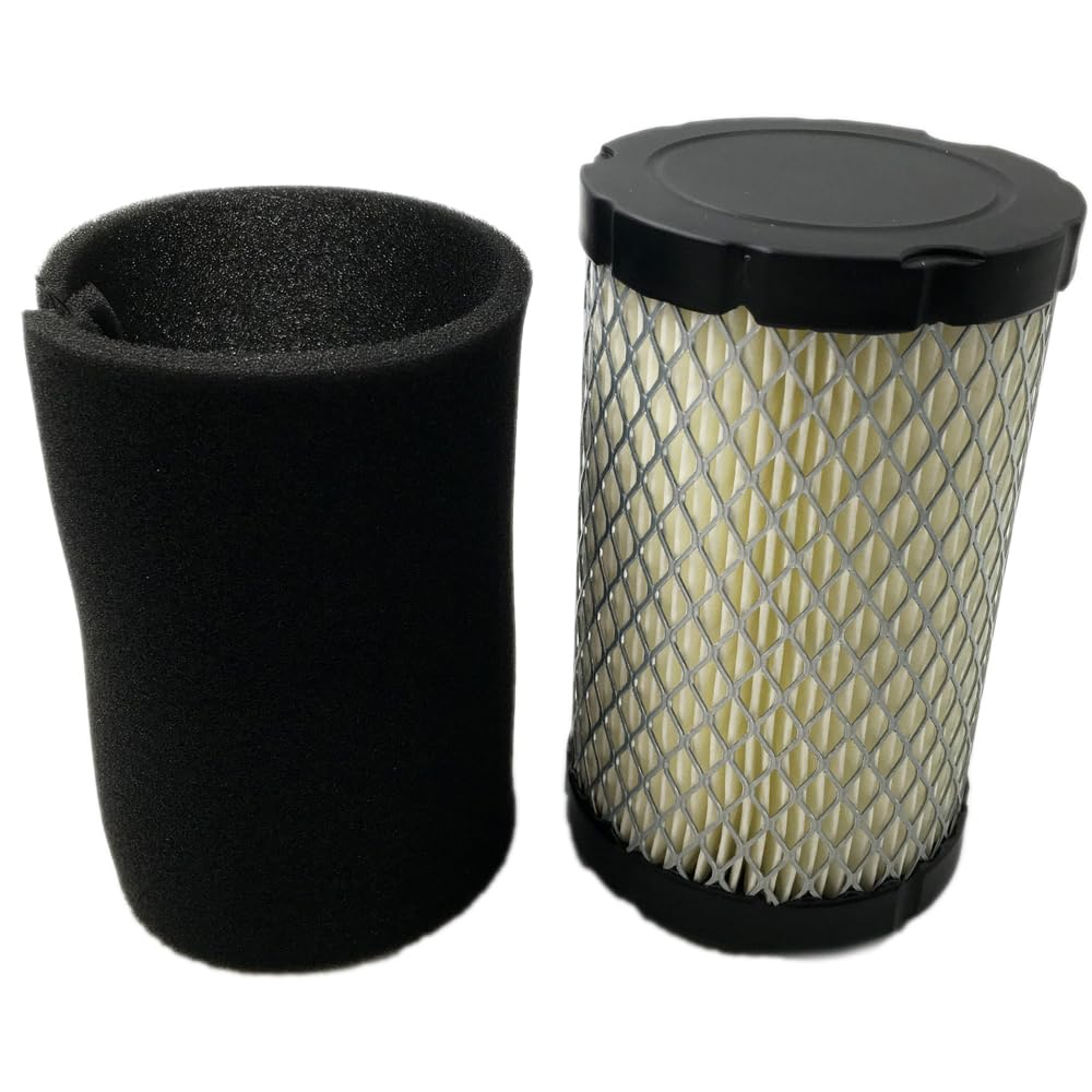 LIZAPUS Air Filter with Pre Filter Compatible with John Deere Z345R Z355R Z345M EZtrak Residential Zero Turn Mower