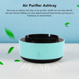 Electric Ashtray, Air Purifier Smoke Removal Mode Ashtray with Automatic Sensing Filter for Home