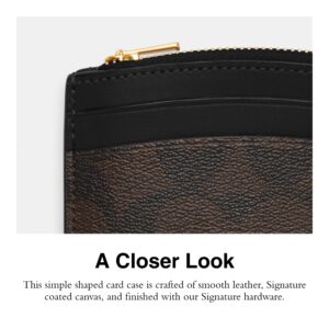 Coach Signature Shaped Card Case