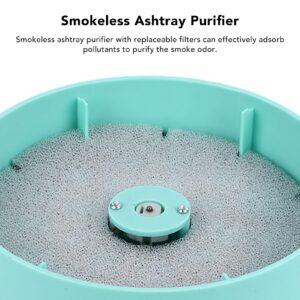 Electric Ashtray, Air Purifier Smoke Removal Mode Ashtray with Automatic Sensing Filter for Home